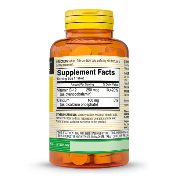 Vitamina B12 – 250 mcg x 100 tableta