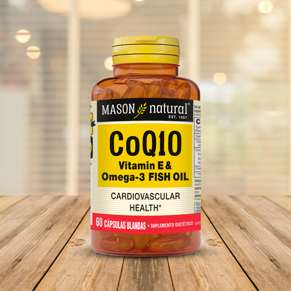 CoQ10 (Vitamina E & Omega 3 Fish Oil)