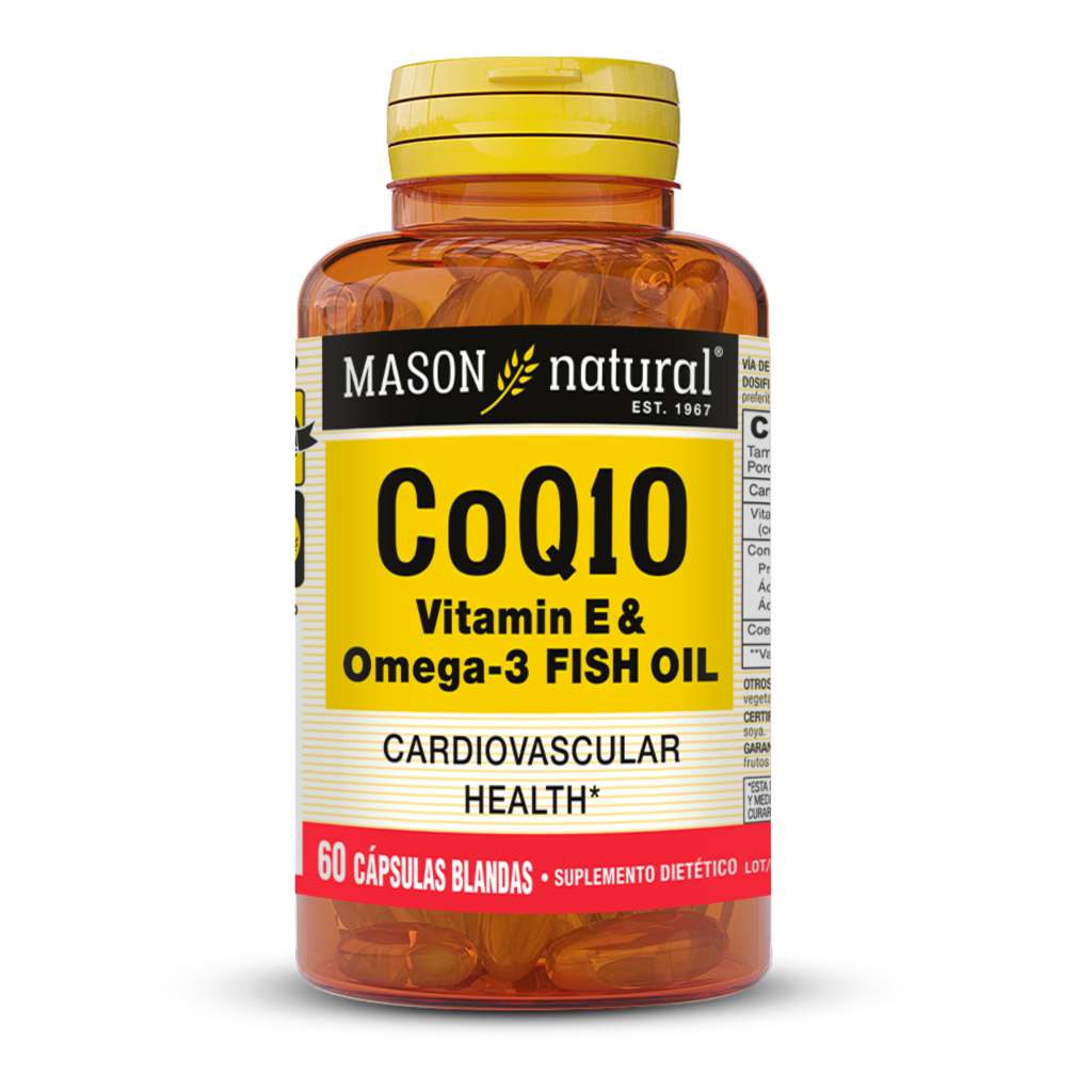 CoQ10 (Vitamina E & Omega 3 Fish Oil)