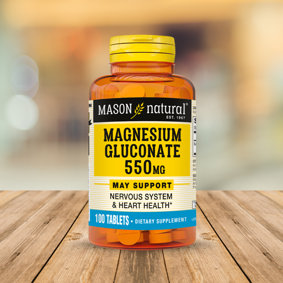Gluconato de Magnesio 550 mg