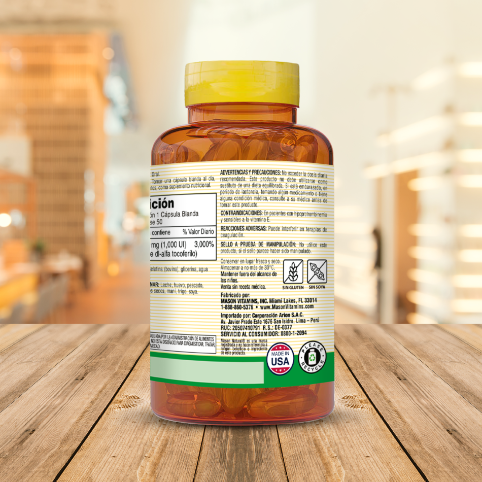 Vitamina E-1000 UI