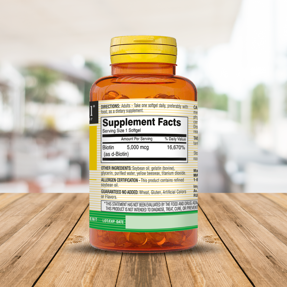Biotin 5000 MCG