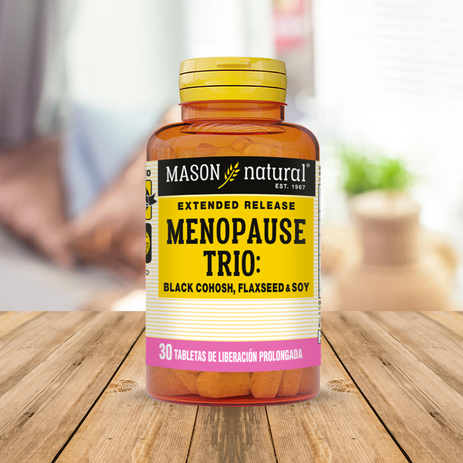 Menopause Trio: Black Cohosh, Flaxseed & Soy (30 TAB)