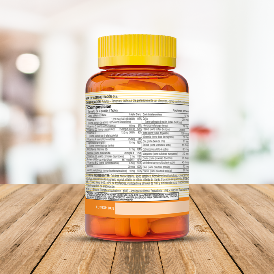 Vitatrum Multivitamin & Multimineral (30 TAB)