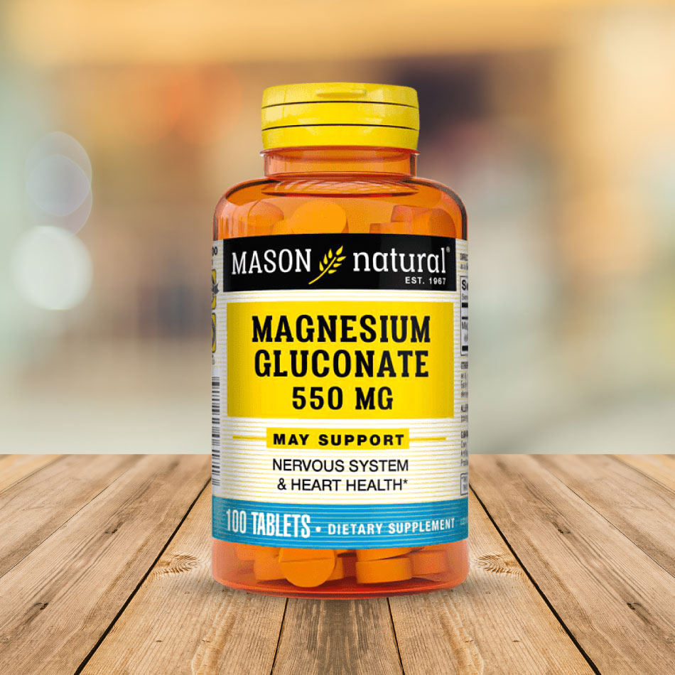 Gluconato de Magnesio 550 mg