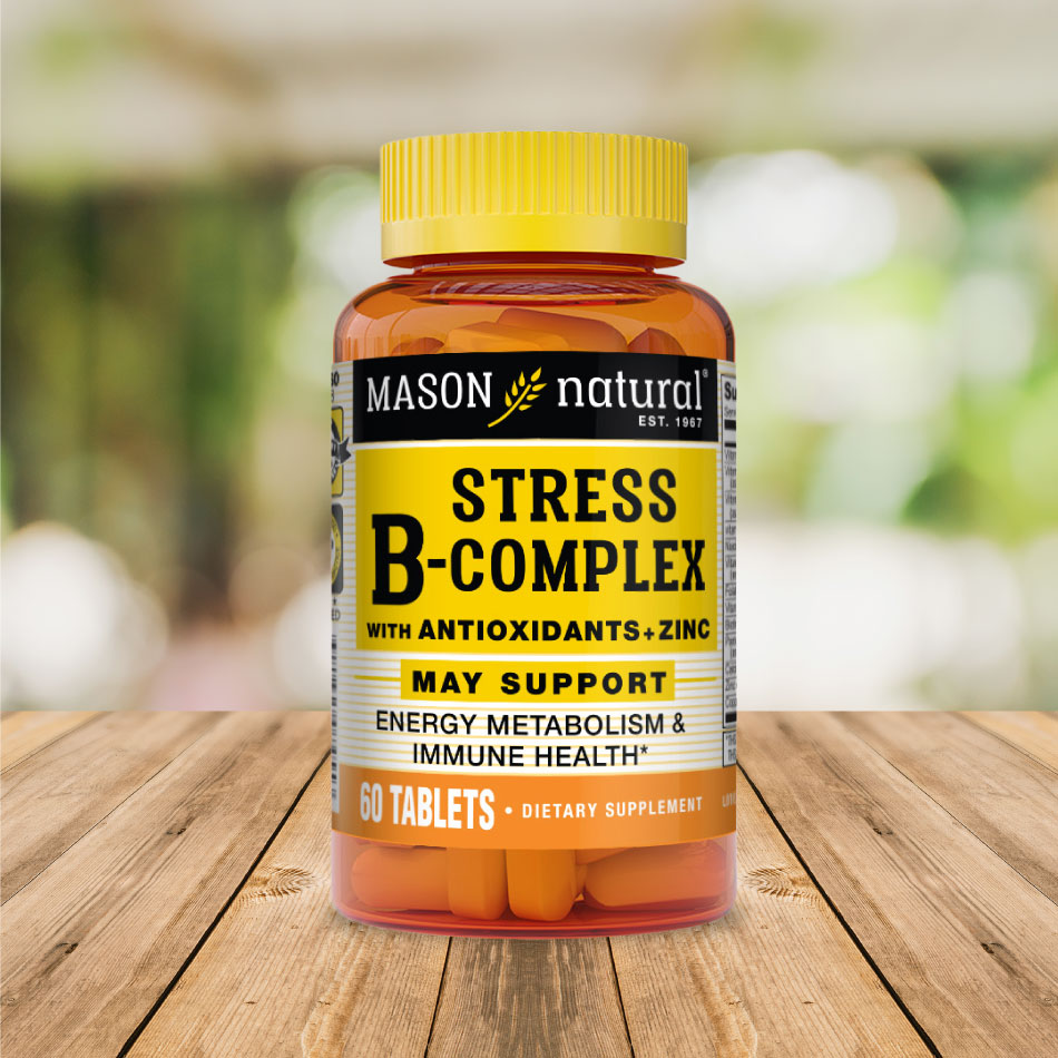Stress Formula B-Complex with Antioxidants + Zinc